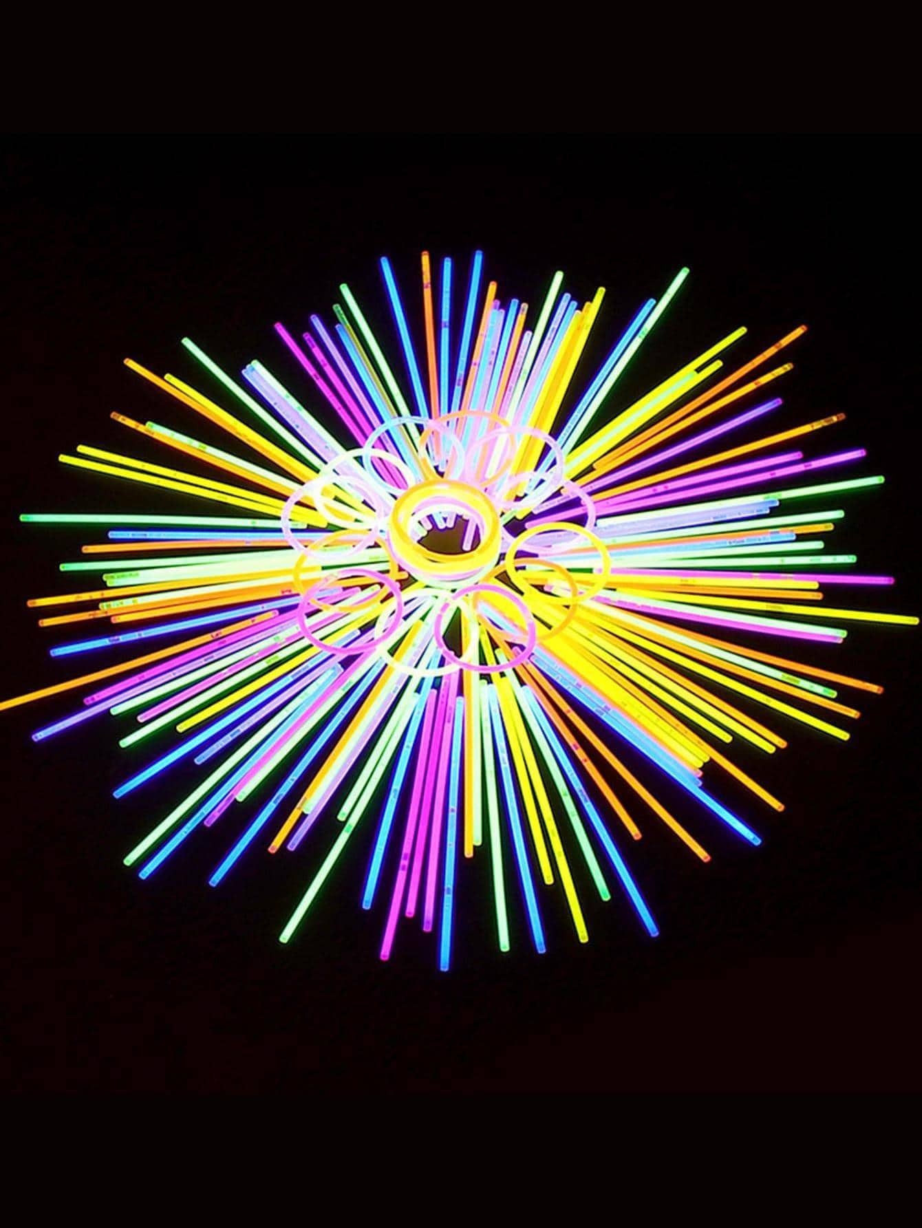 Glow Sticks With Connector Toys, Flashing Light Sticks, Night Light ...