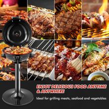 Lifezeal Portable 1600W Electric BBQ Grill WithTemperature Control ...
