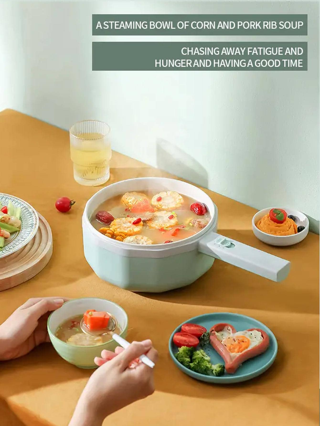 1pc Effortlessly Cook Delicious Ramen and Noodles with our Electric Hot ...