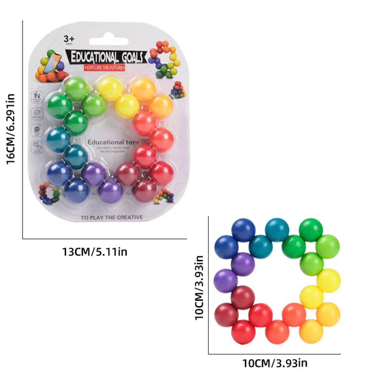 A Diy Educational Magic Ball Cube, Various Intelligence Balls, Novel ...