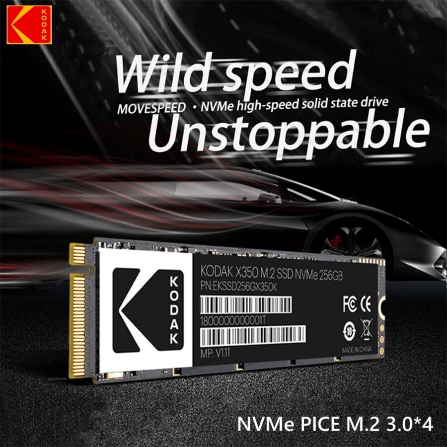 Kodak KODAK SSD M2 NVME SSD 1 TB 512 GB 256 GB 128 GB M,2 2280 PCIe ...
