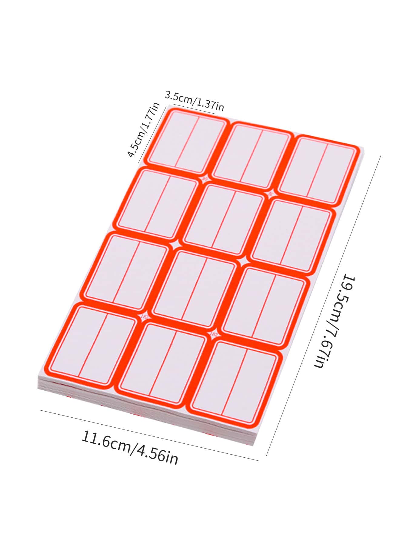 1 Pack(50 Sheets) Self-adhesive Sticker Label, Sticky Notes For Goods ...