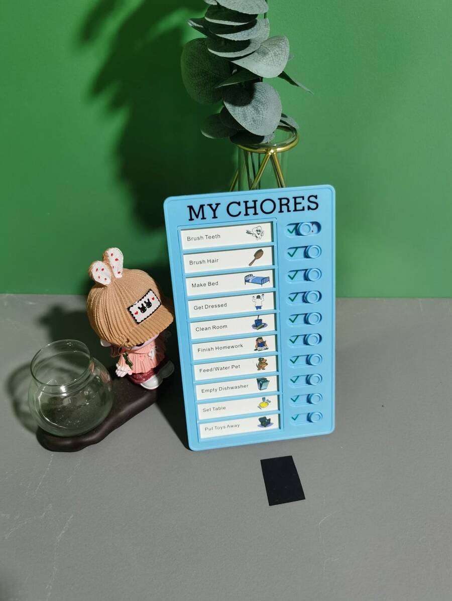 Daily Task Planning Board Detachable Chores Checklist Board Wall ...