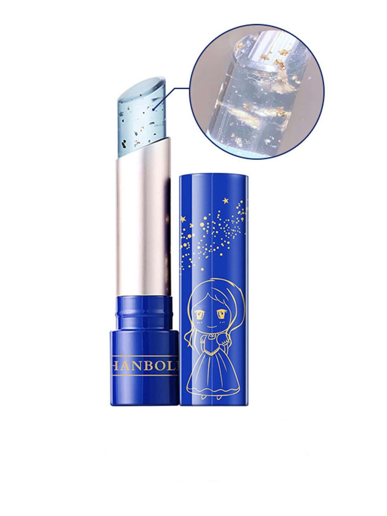 1 Pieza Bálsamo Humectante Para Labios Azul Con Características De ...