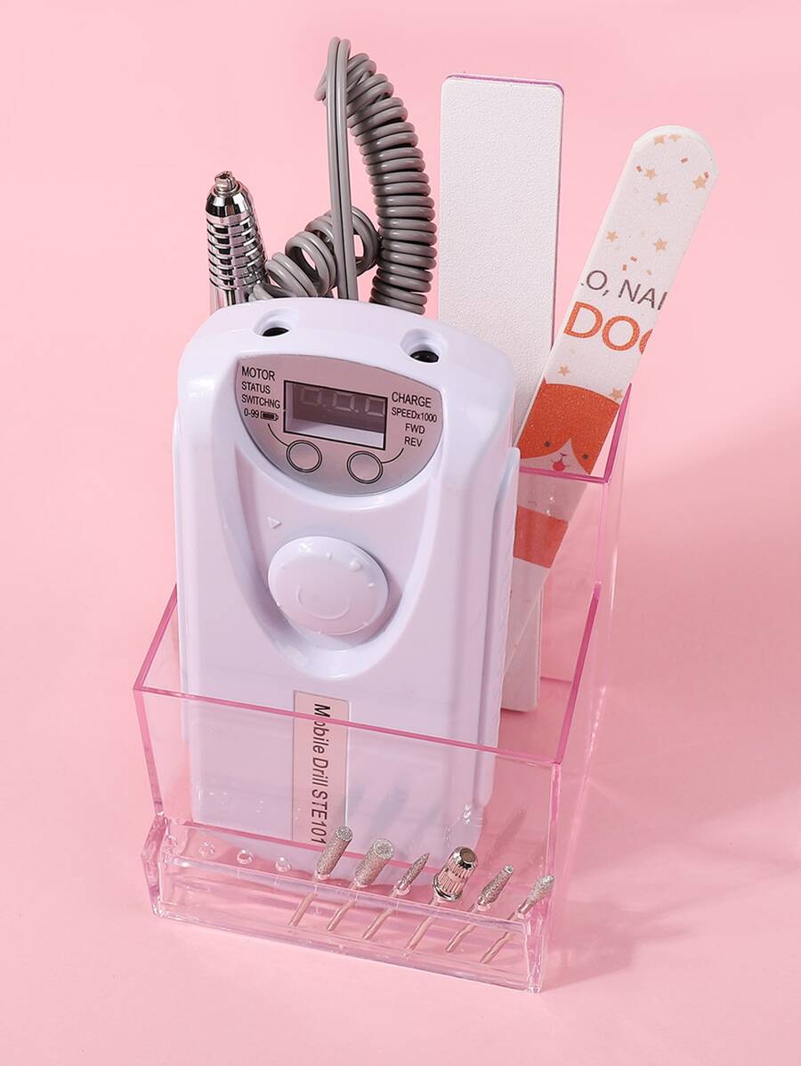 New Japanese-Style Manicure Grinding Machine Storage Box, Desktop ...