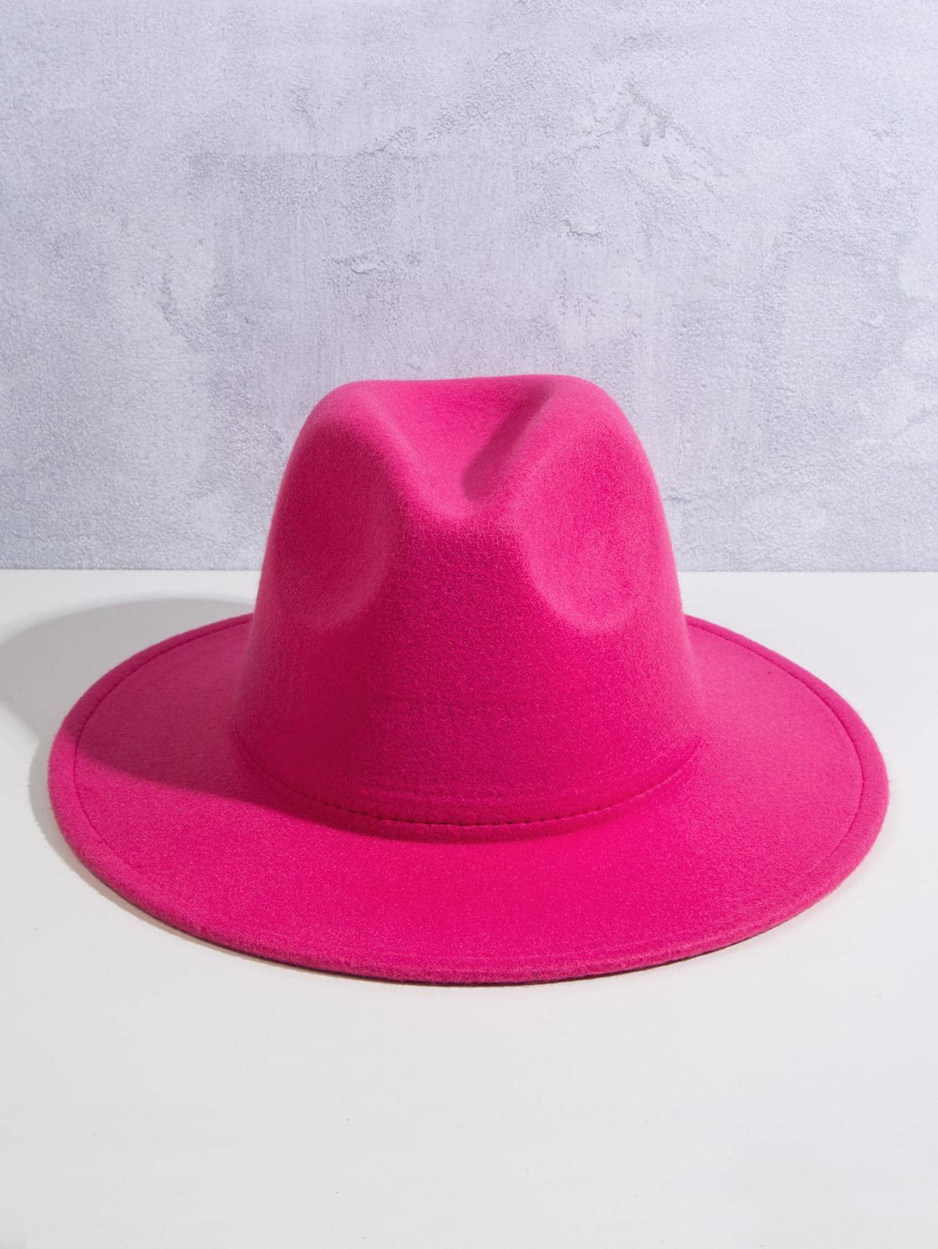 Solid Fedora Hat | SHEIN USA