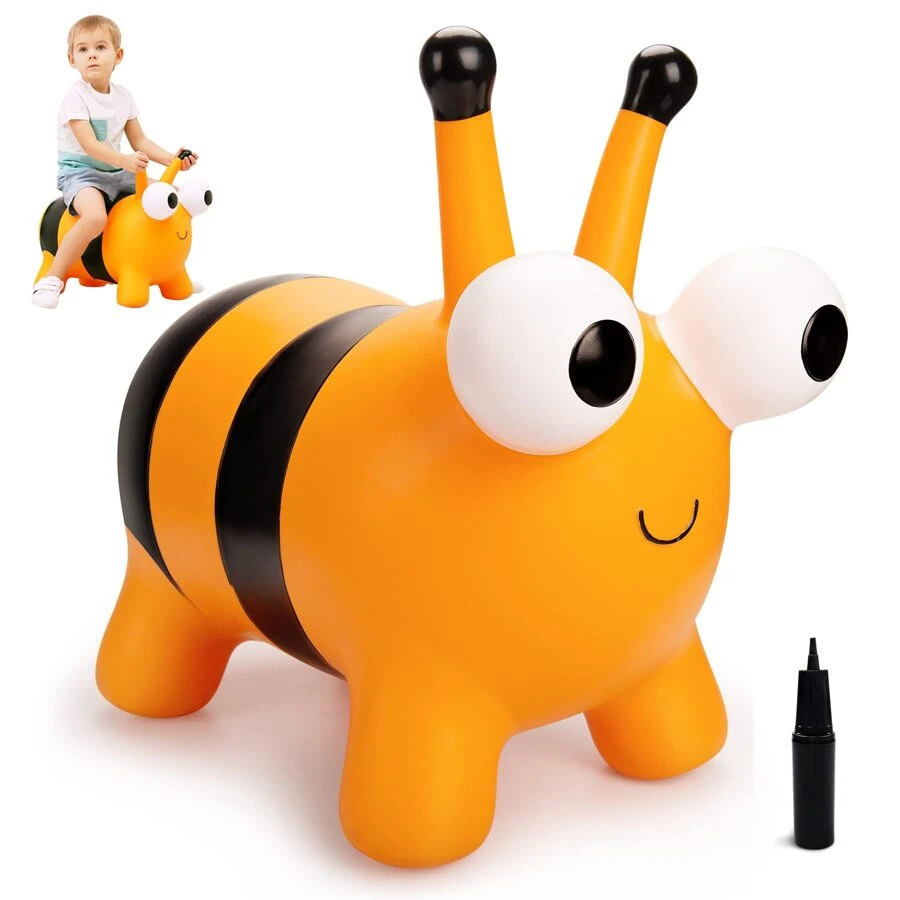 Bee Bouncy Animals Hopper, Inflatable Bouncing Hopper, Outdoor Indoor ...