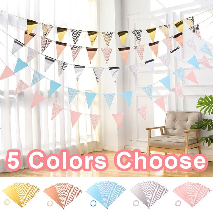 Triangle Banner Wedding