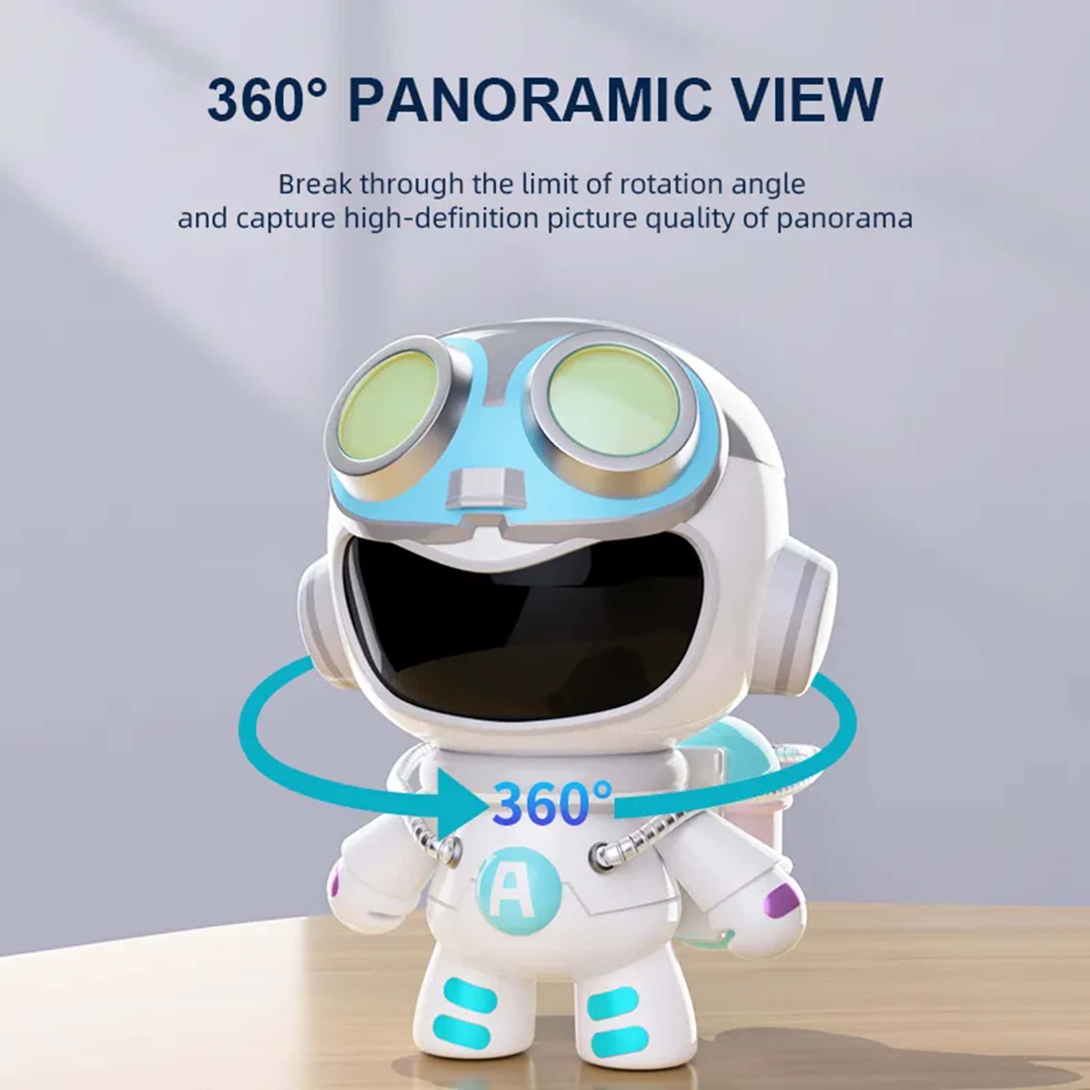 Wifi Camera Hd 1080p Wifi Camera Robot Camera Two-way Audio Talk 360 ...