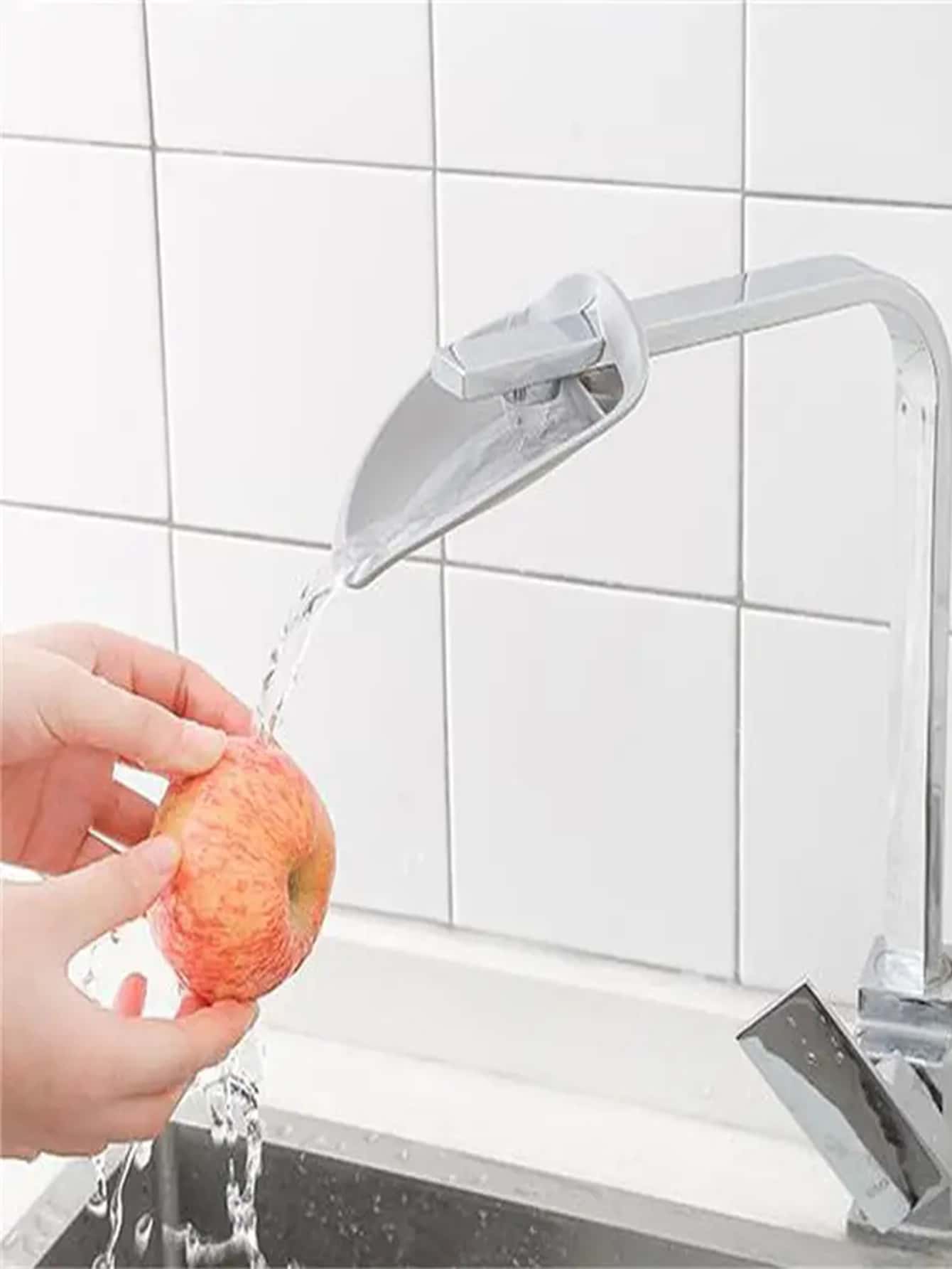 Hand Washing Faucet Extender, Washing Water Baffle With Adjustable Tube ...