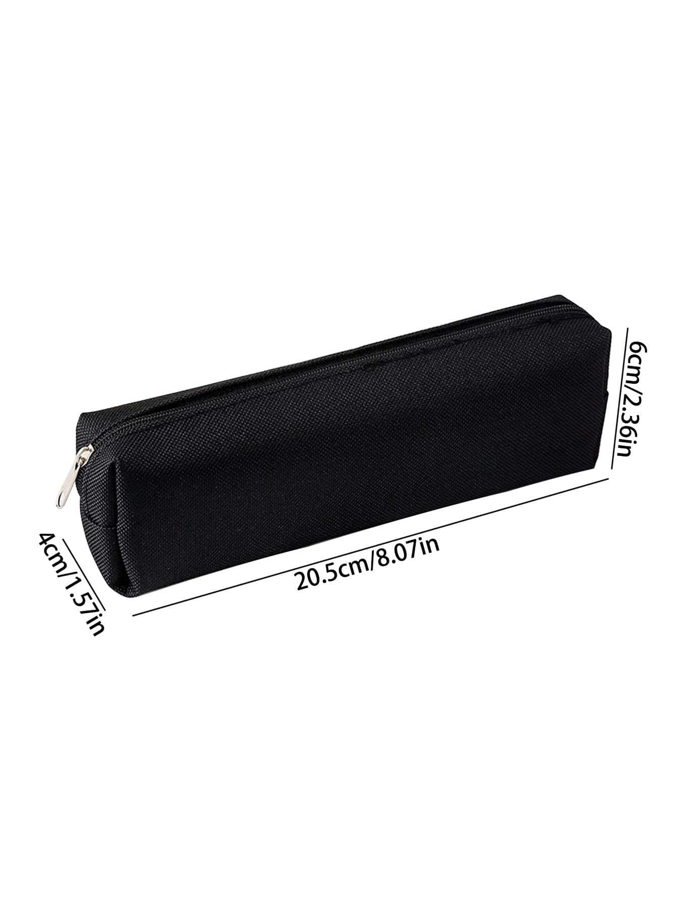 1pc Solid Color Simple Pencil Case | SHEIN UK