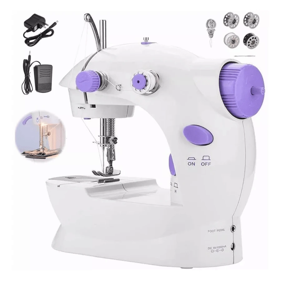 Mini Portable Electric Sewing Machine With Automatic Foot Pedal | SHEIN USA