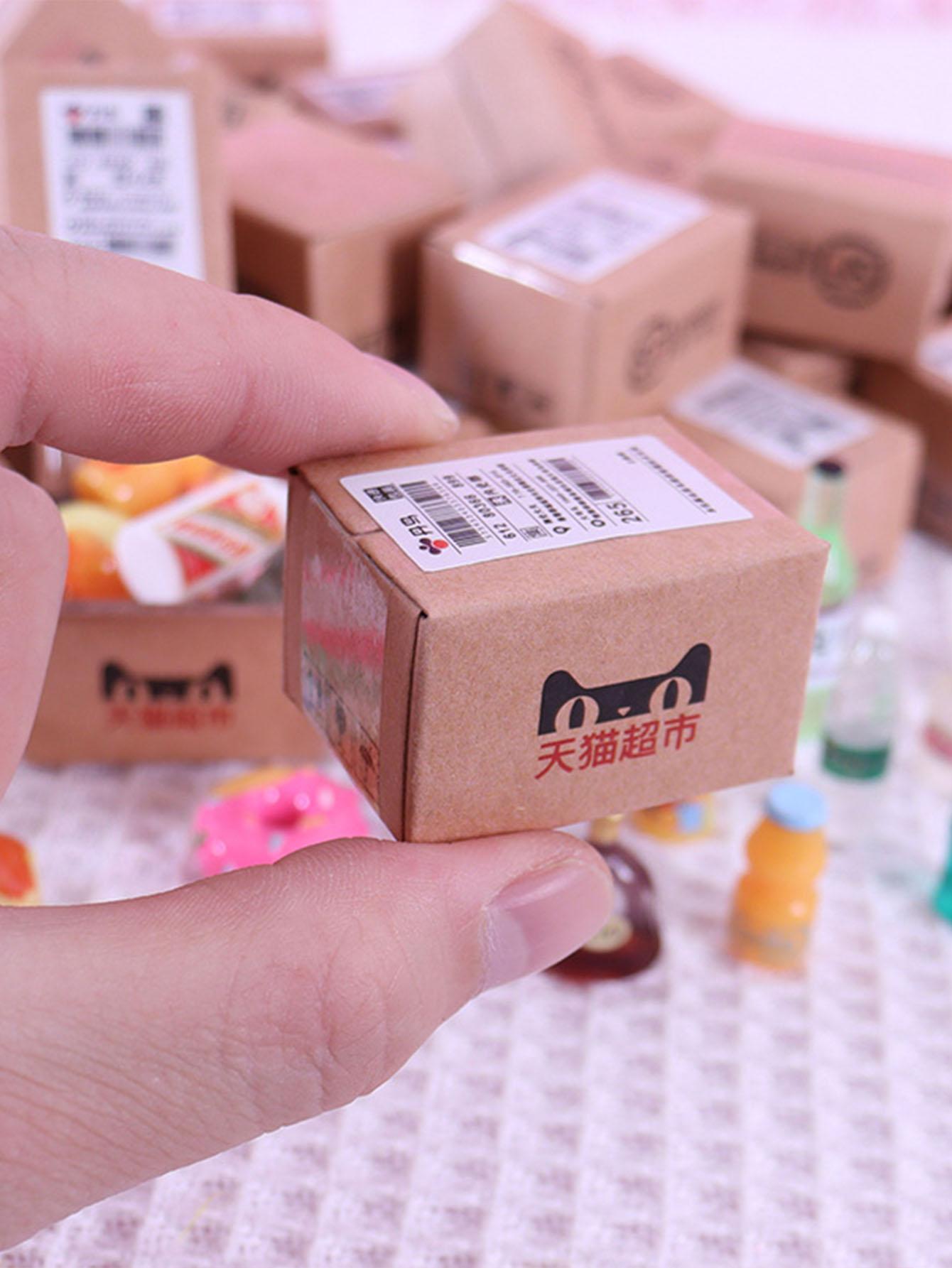 1pc Surprise Food Blind Box Ornament,With Four Random Miniature Models ...
