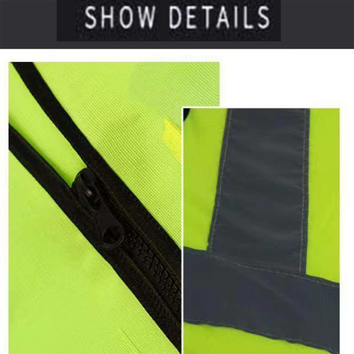 Reflective Blue Safety Vest For Construction Workers, Road Safety And ...