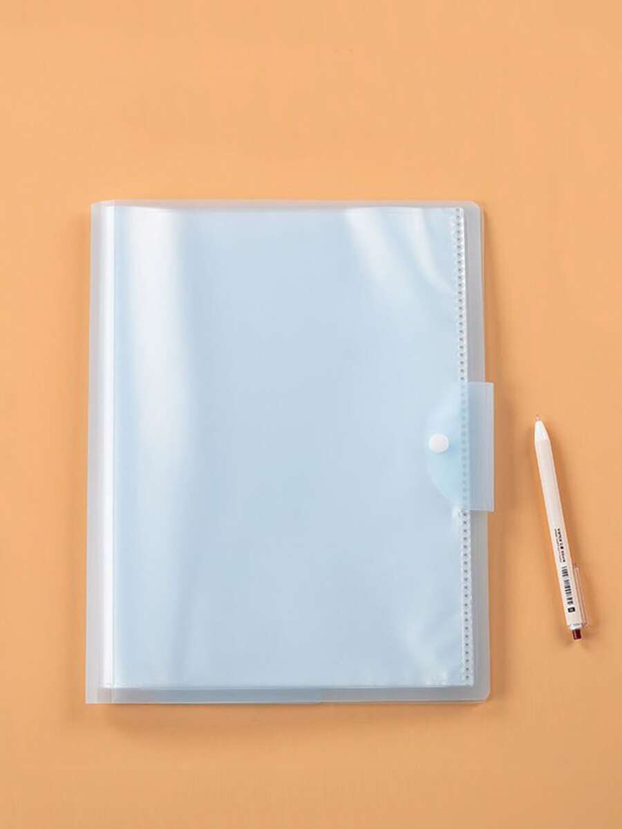 Pasta De Documentos A3 De 1 Unidade Com 40 Páginas, Meio Transparente ...