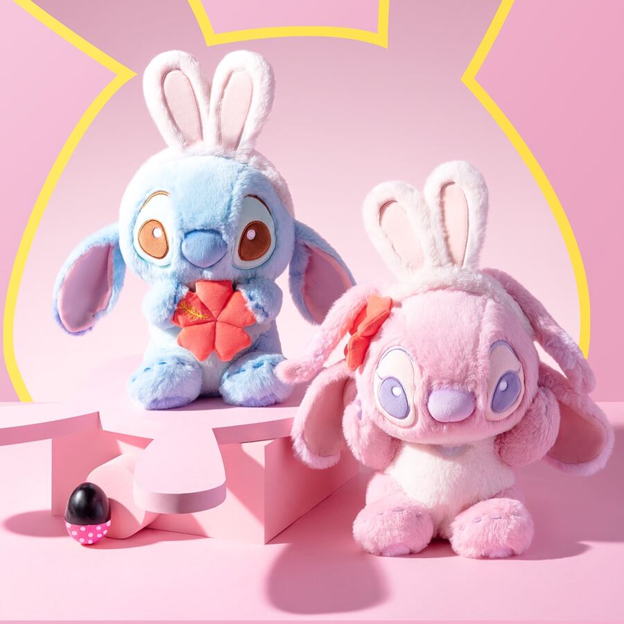 Miniso Lilo & Stitch Collection 11in. Costume-Changing Bunny Plush Toy ...