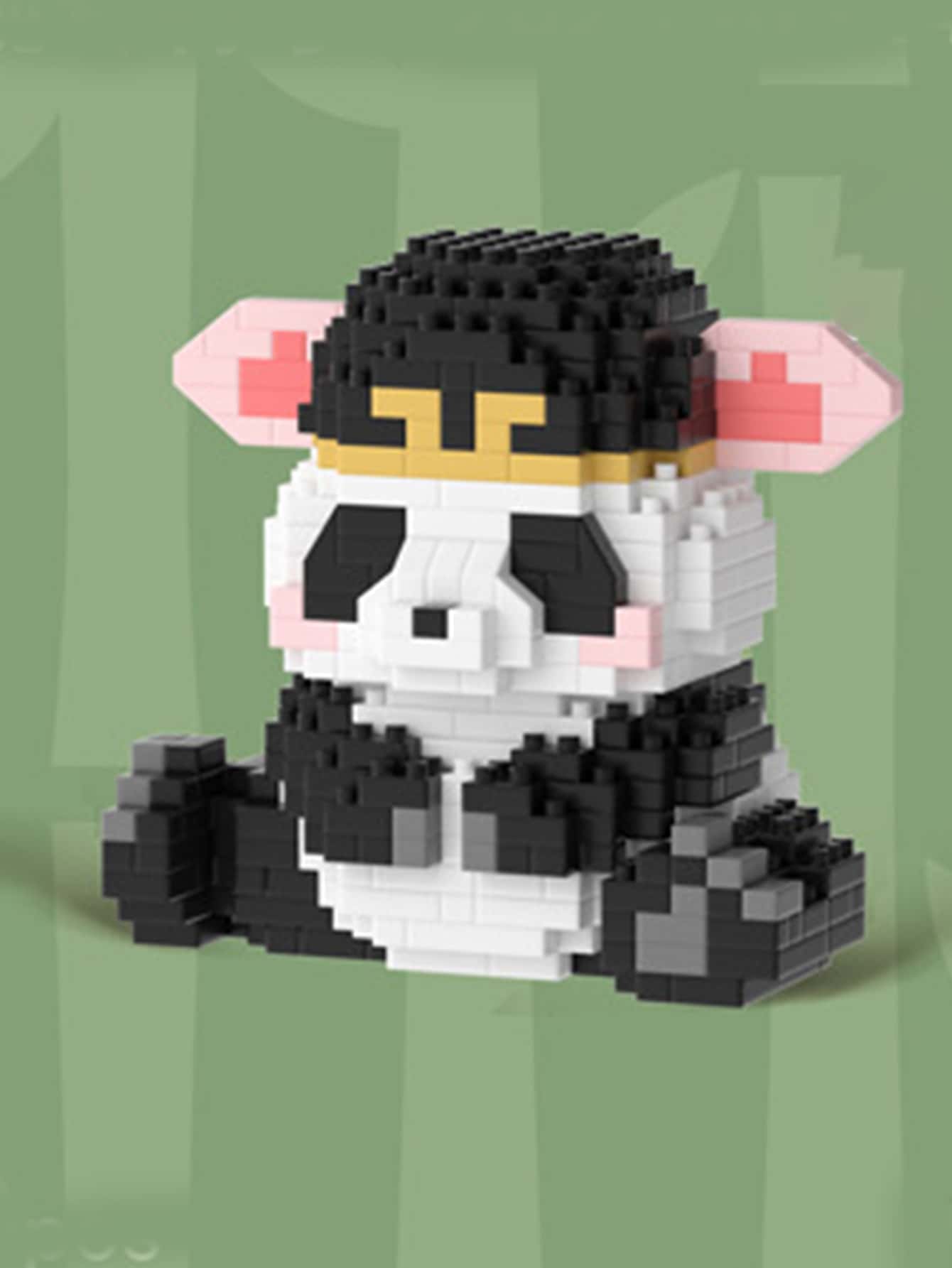 Panda Block [Hogachi] Animals Building Sets Micro Mini Bricks 500PCS ...