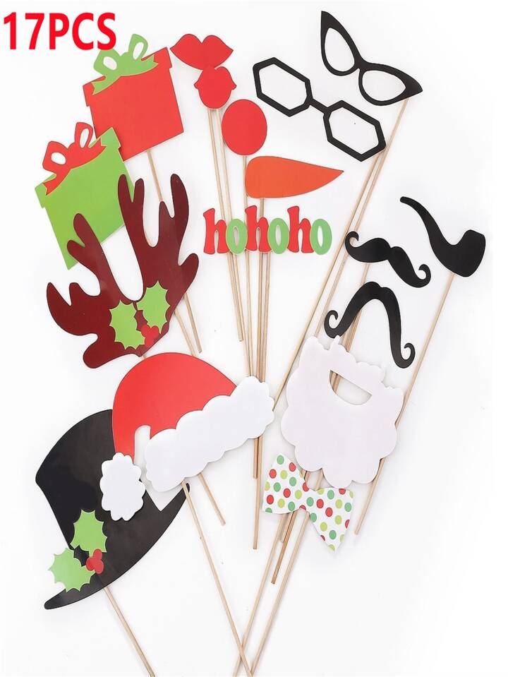 Snowman Photo Booth Props