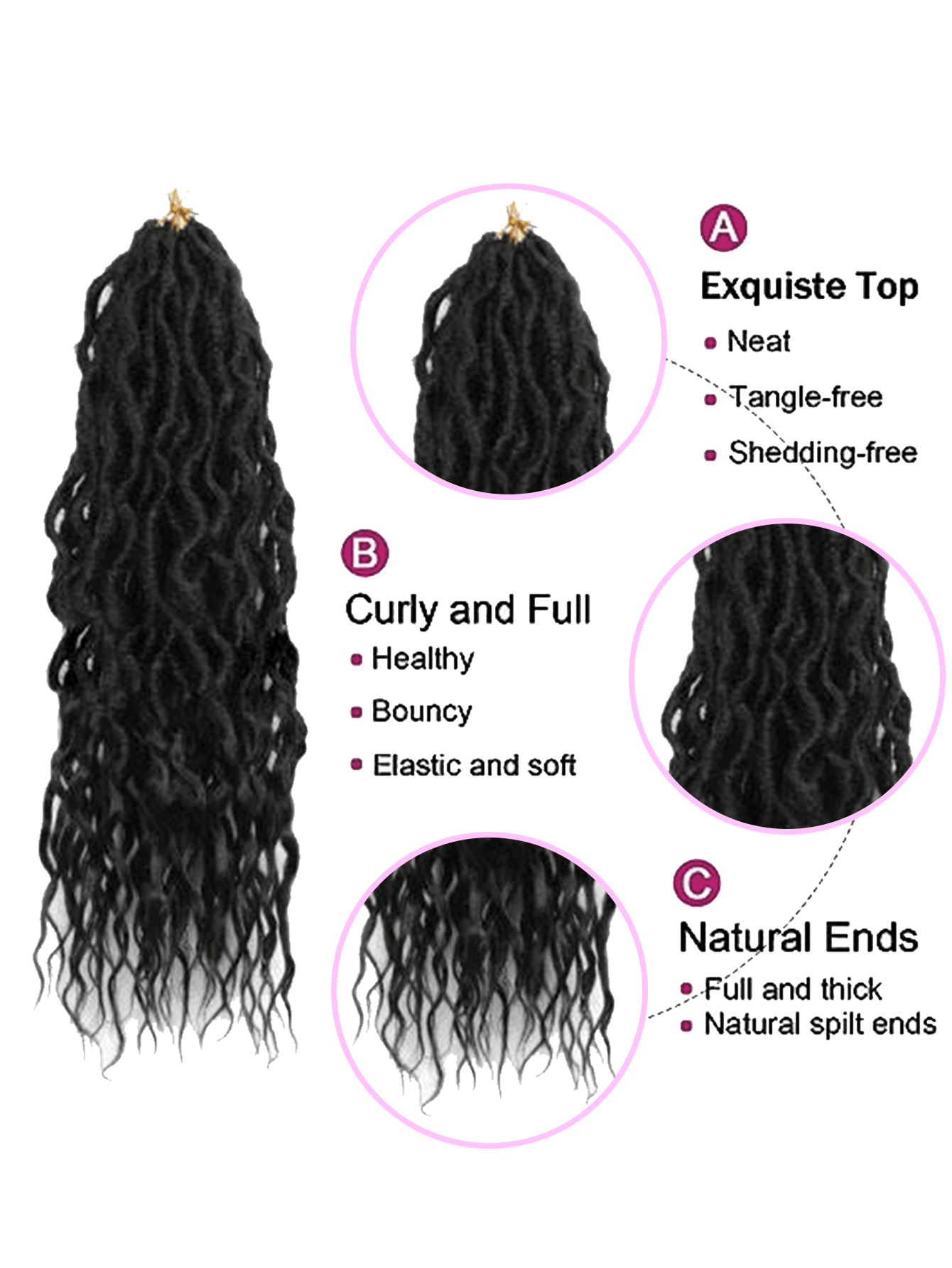 Bomb Crotchet Dreadlocks Fake Gogo Gray Honey Loca Lock Lulutress ...