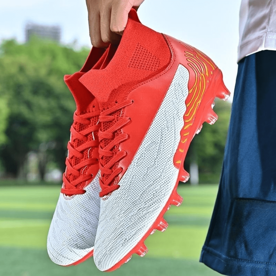 1pair New Outdoor Soccer Cleats For Men & Women, High/low Top Anti-slip ...