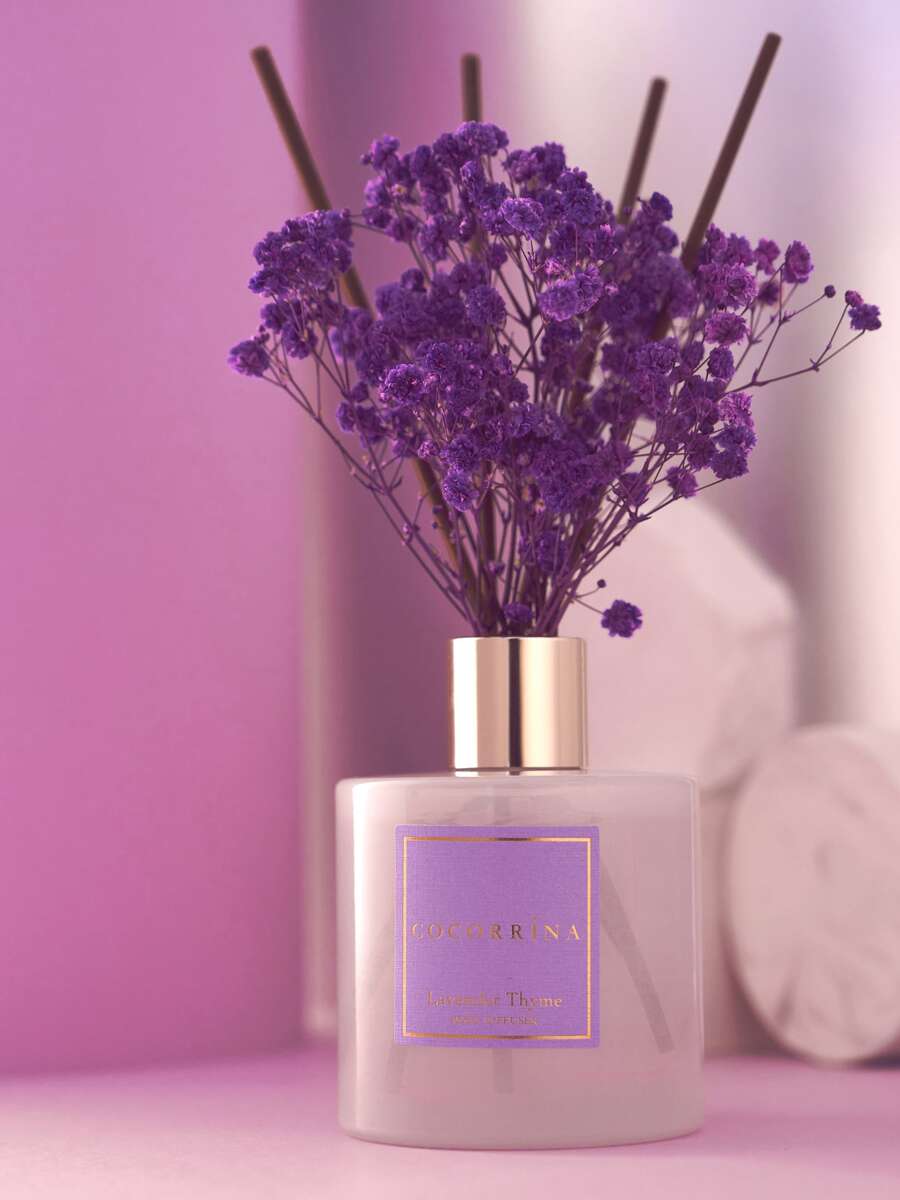 Reed Diffuser Set, 6.7 oz with Sticks, Home Fragrance Essential Oil ...