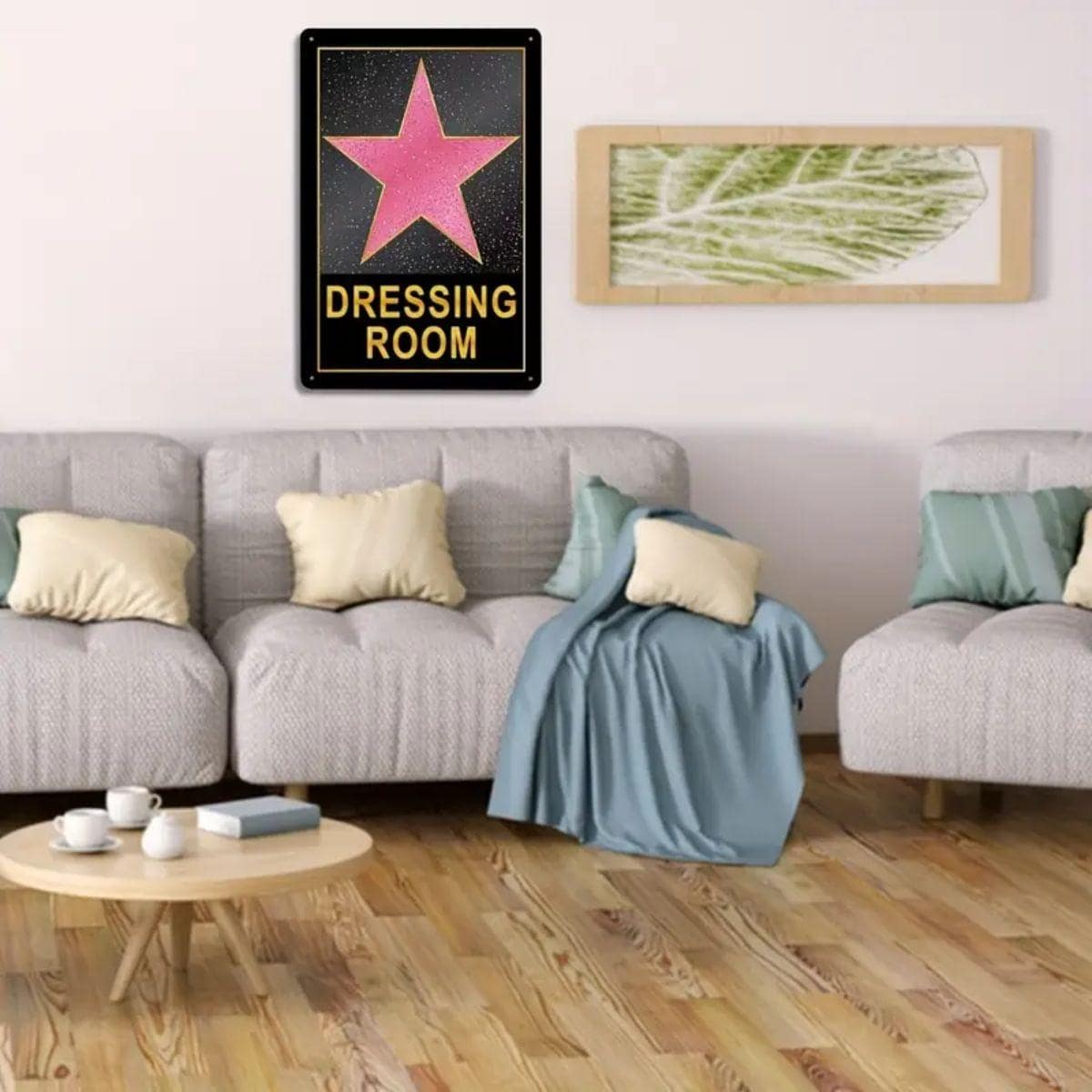 1pc Dressing Room Decor For Teen Girls 8 X 12 Inch Pink Star Posters ...