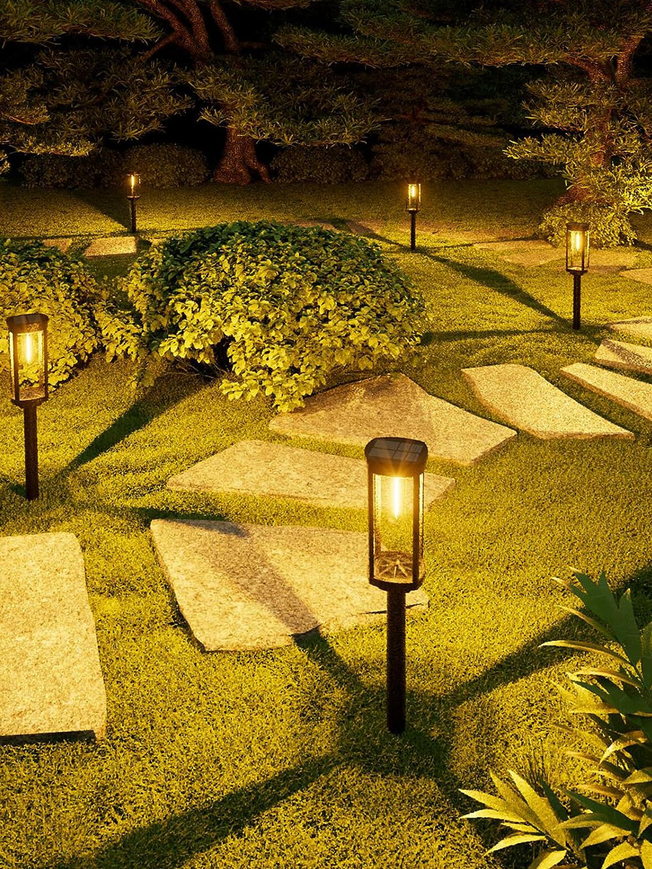 Solar Outdoor Pathway Lights, Modern Style Design Solar Light for ...
