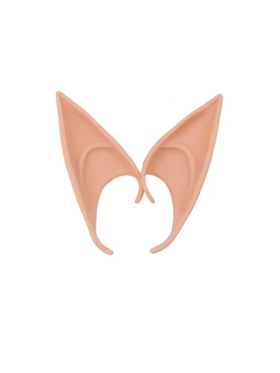 Elf Ear Cosplay Latex Ears Props For Dress-up & Makeup Party, Funny ...
