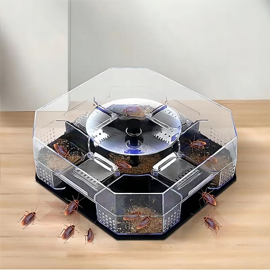 1pc Cockroach Trapping Box, Reusable & Cockroach Trap Catcher For ...