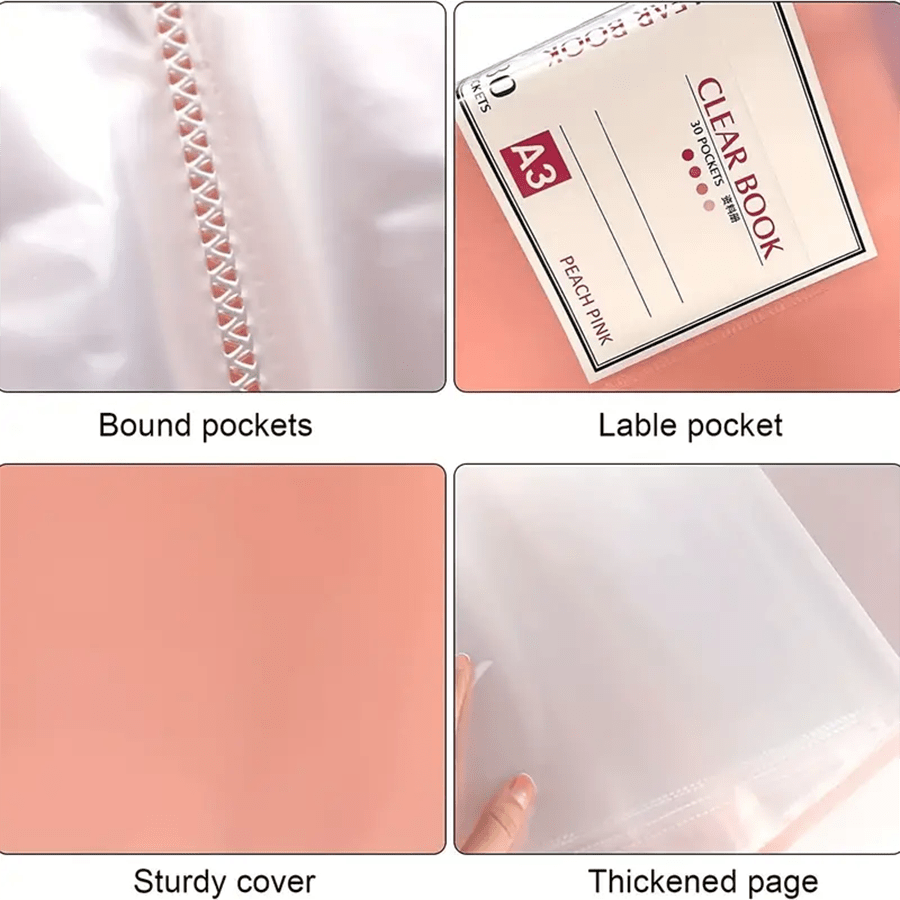 1pc Drawing Accessories Storage Binder, Artwork Storage & Display ...