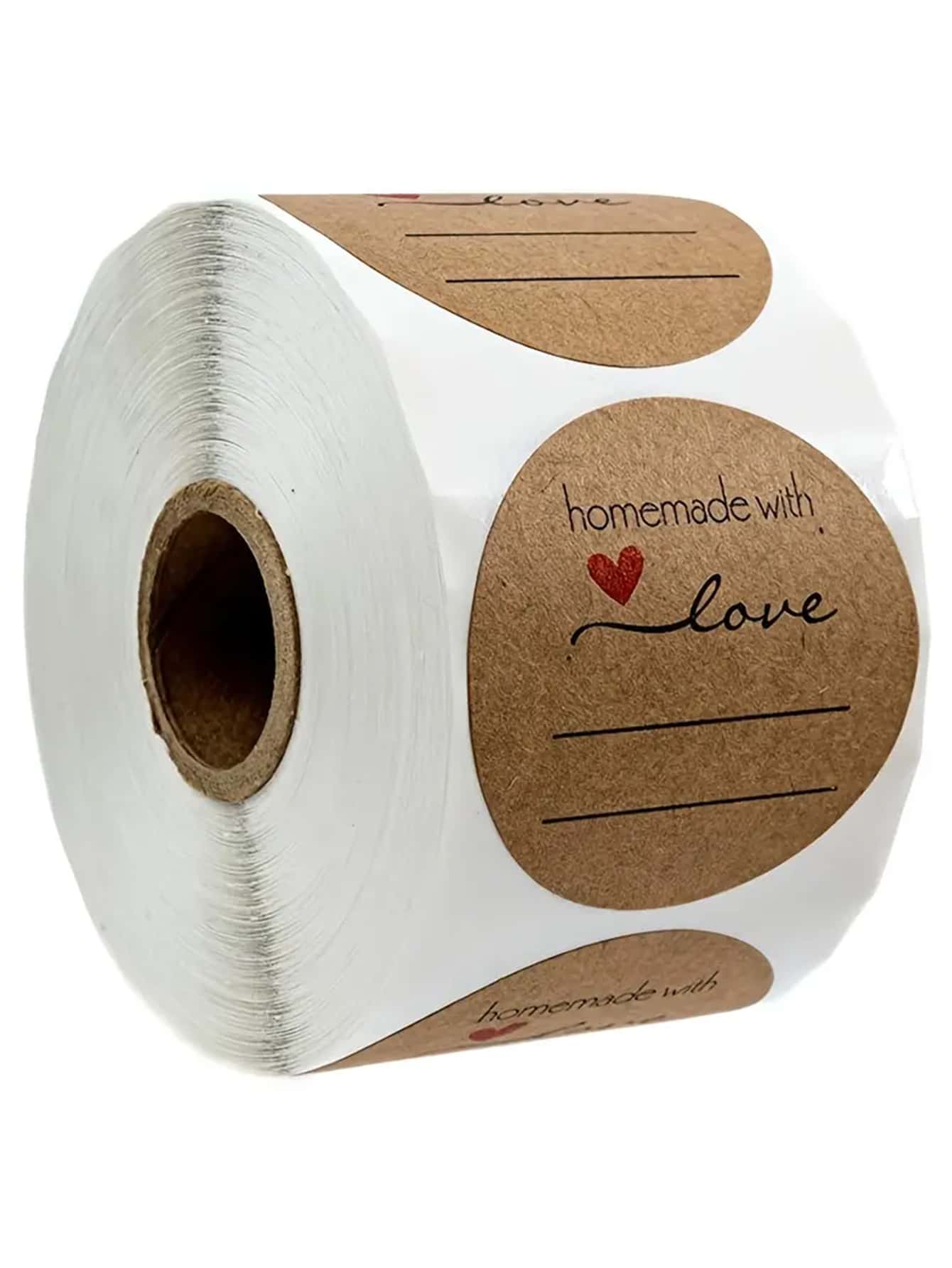 Kraft Paper Seal Stickers Handmade Stickers Baking Labels Gift Wrapping ...