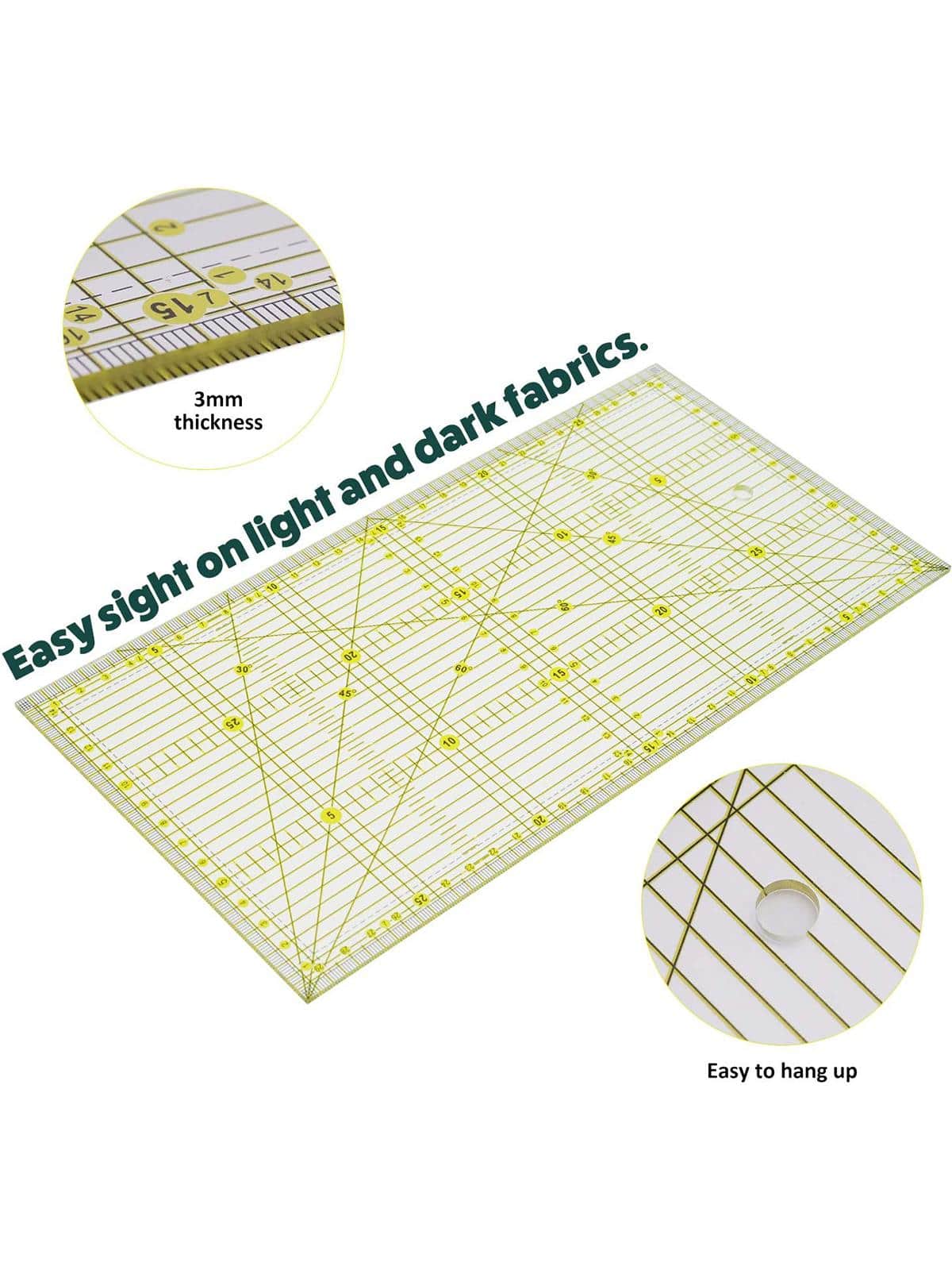 KingTool Rotary Cutter Set- 45mm Cutter Kit with A3 Cutting Mat, 3 ...