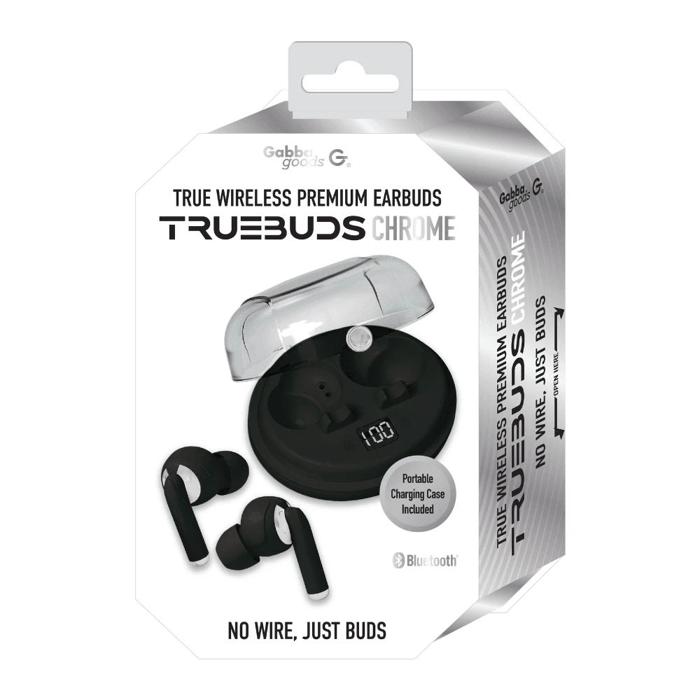 SHEIN Outlet Gabba Goods Truebuds Chrome True Wireless Earbuds with ...