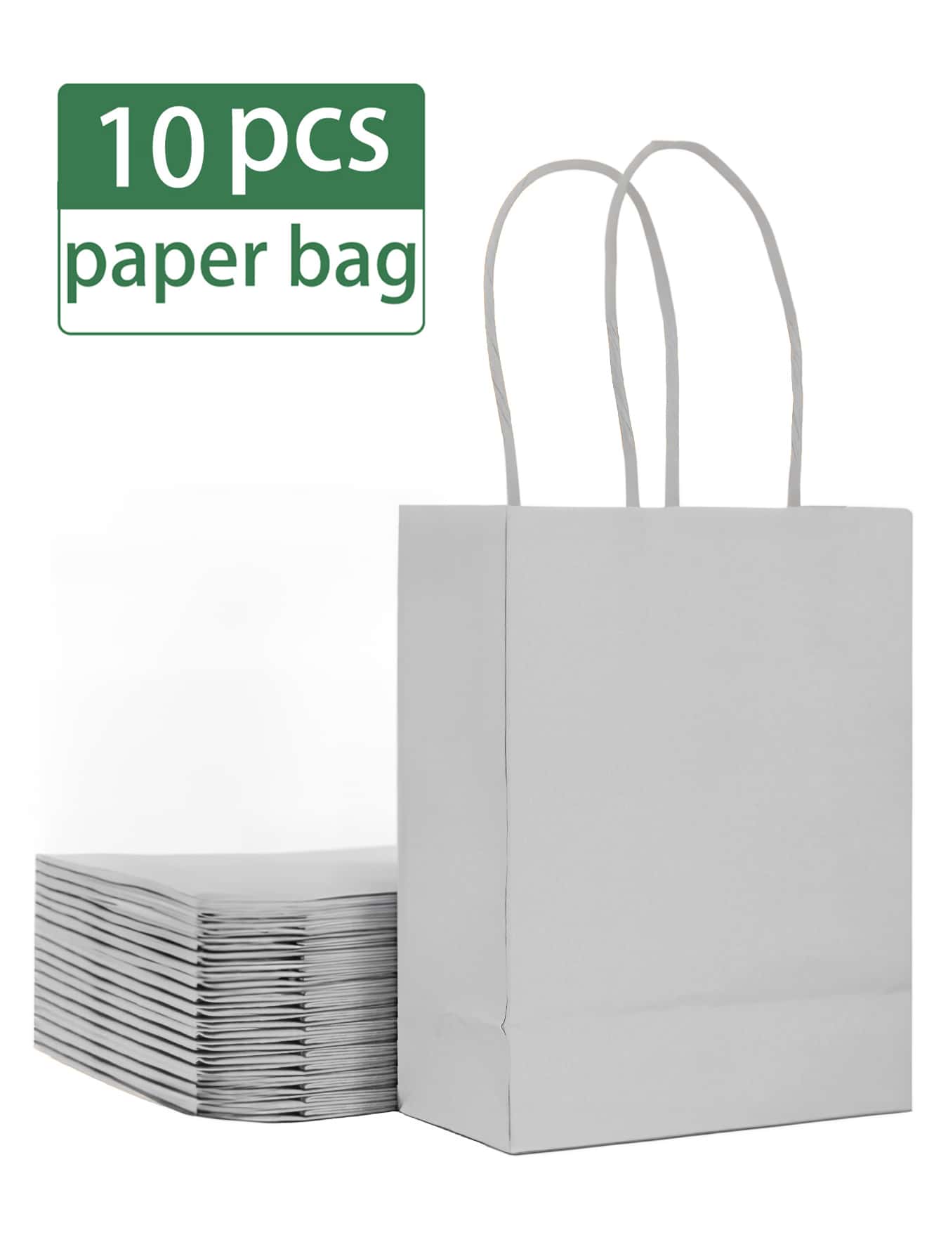 Multi-purpose Small Paper Bag - Elegant And Steady Gray Color | SHEIN UK