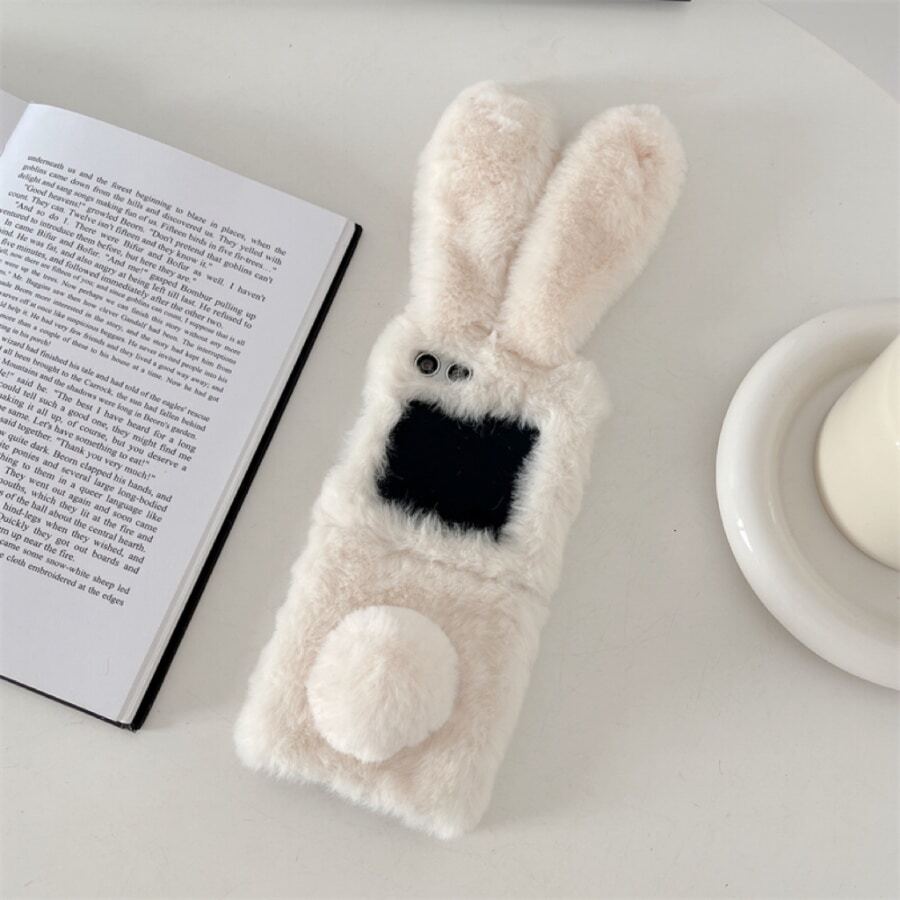 Plush Rabbit Design Phone Case | SHEIN USA
