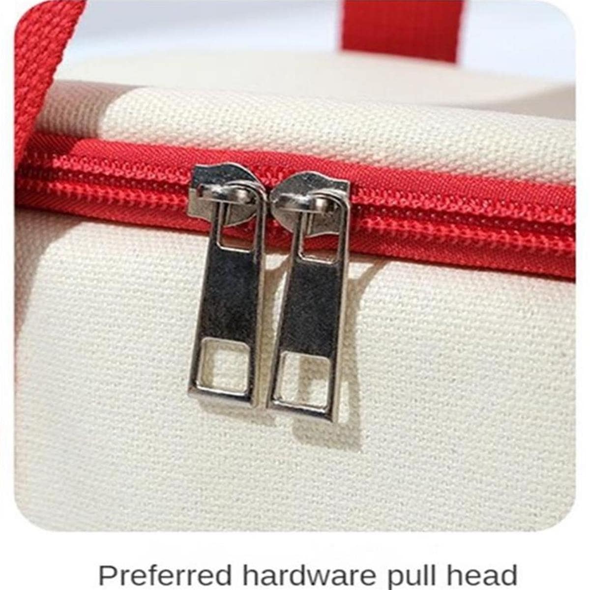 A Cute Cherry Bear Lunch Bag For Girls, With Canvas Insulation, Cooling ...