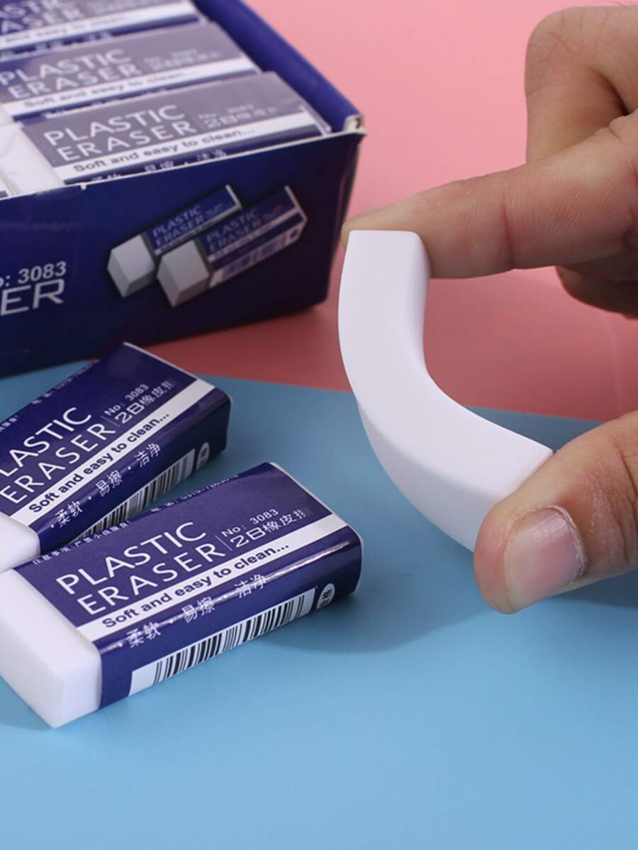 5pcs Basic Simple Erasers For Sketch Drawing Art Detail Correction ...