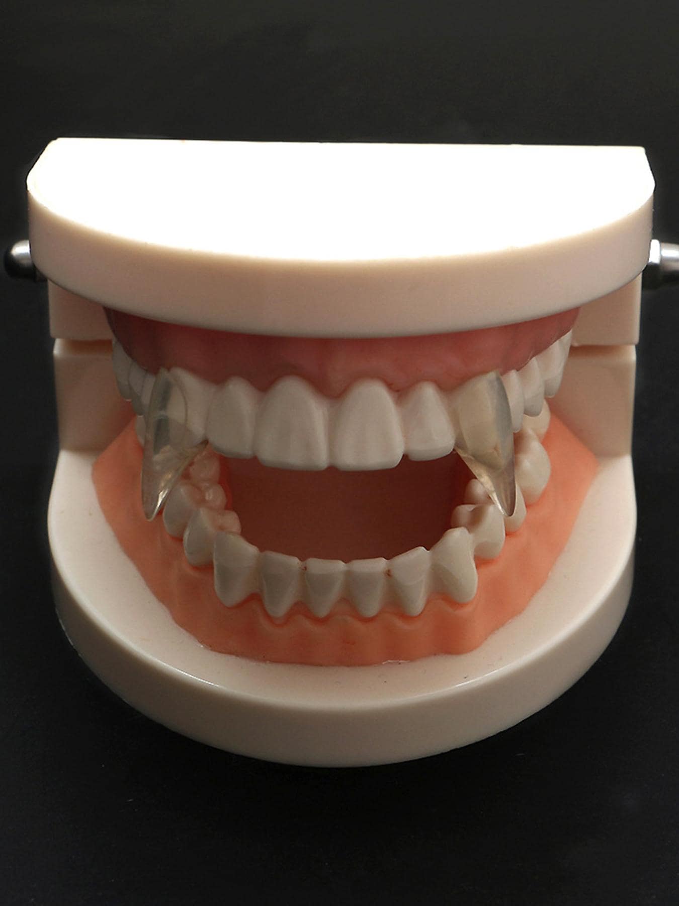 15mm Transparent Packaging Vampire Fangs Fake Teeth For Decoration ...