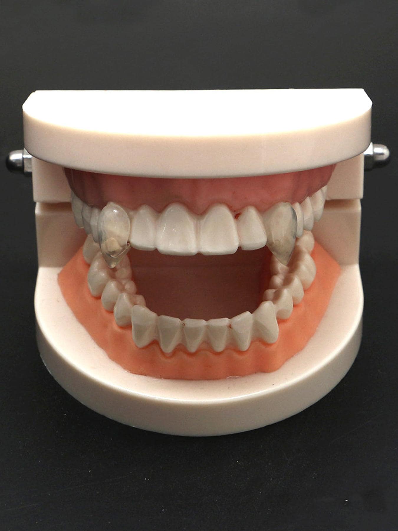 15mm Transparent Packaging Vampire Fangs Fake Teeth For Decoration ...