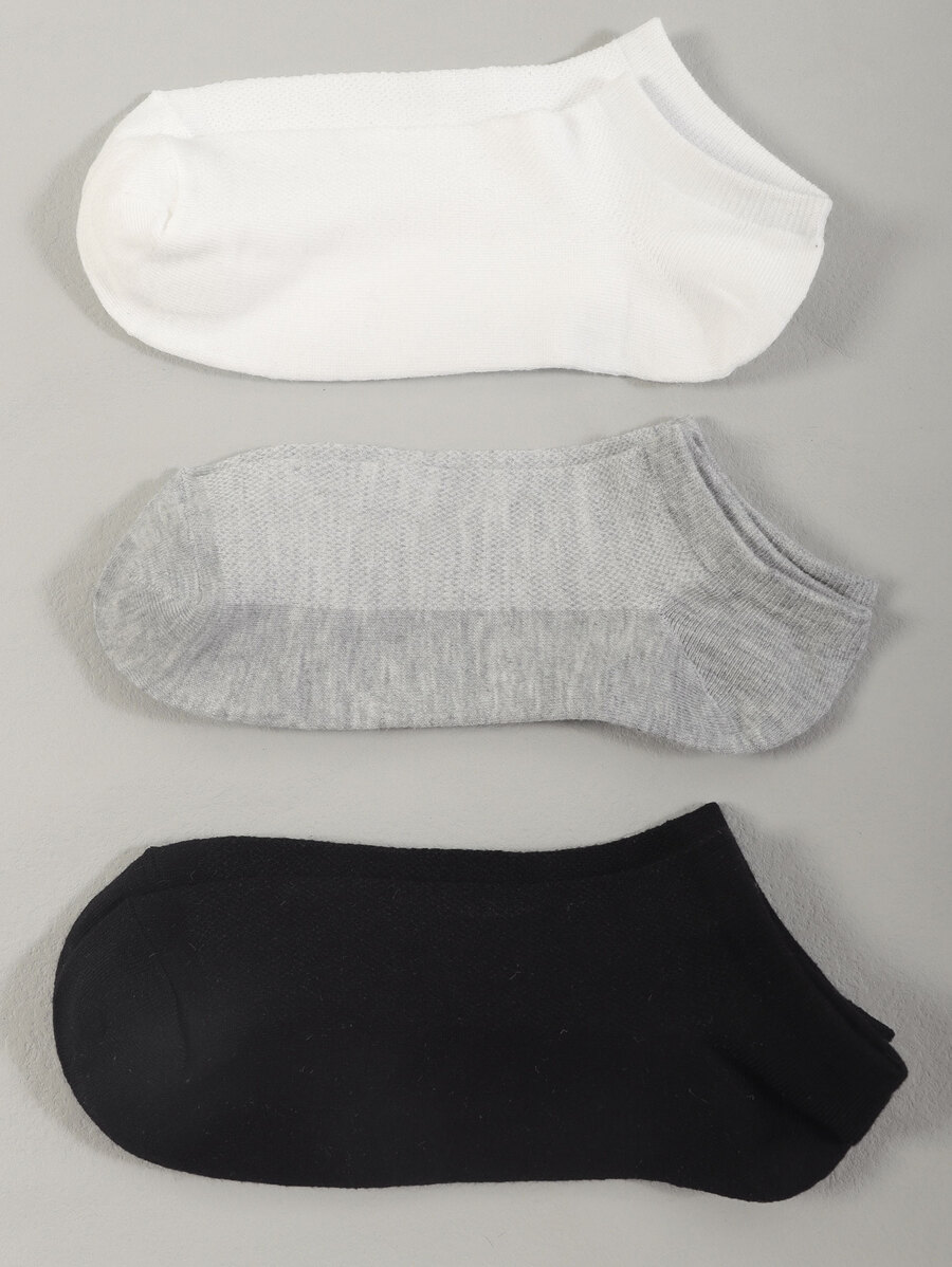 Multicolor Women's Short Socks For Summer, Thin Ankle Socks And Low-cut ...