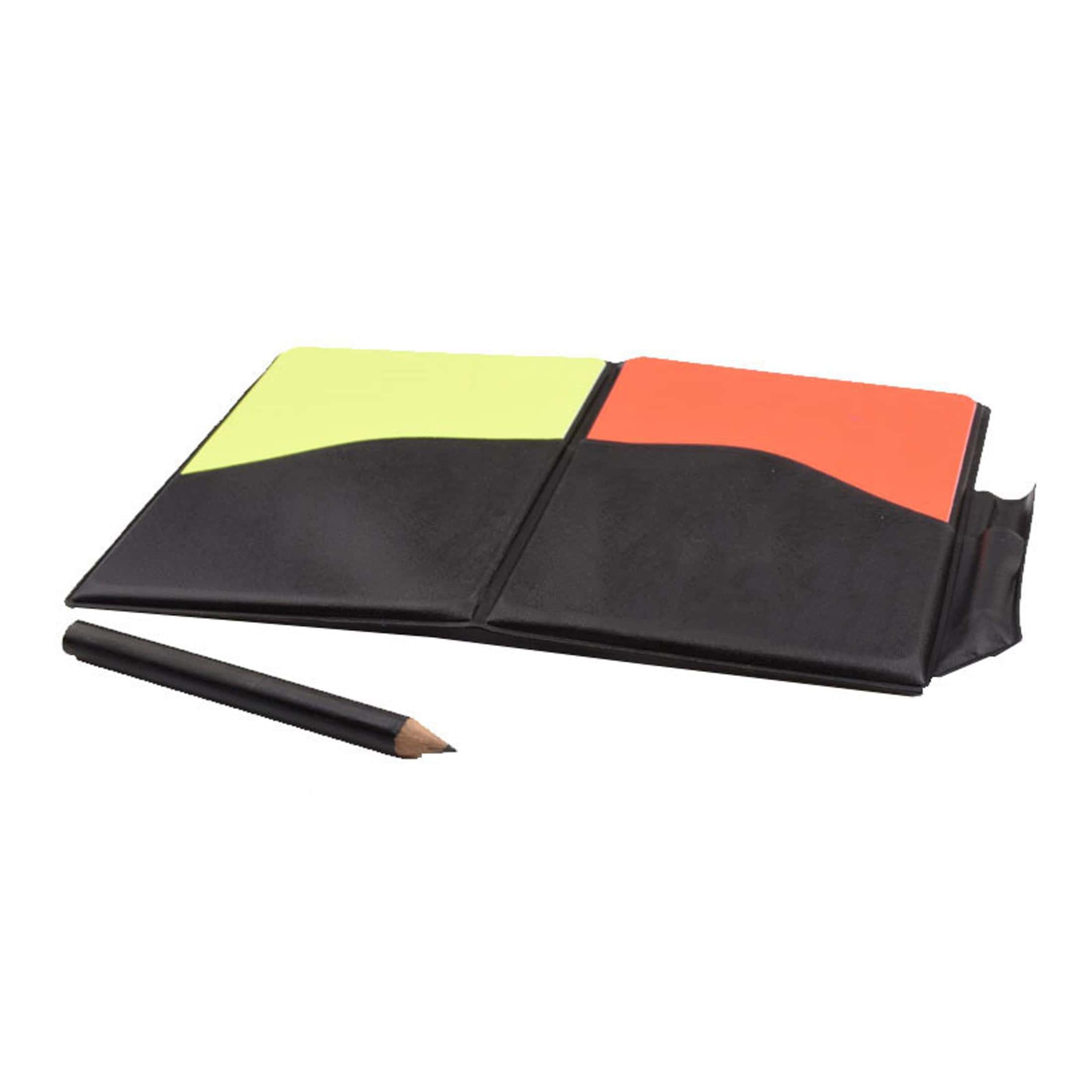 1pc Referee Equipment Set With Notebook, Red Card And Yellow Card In ...