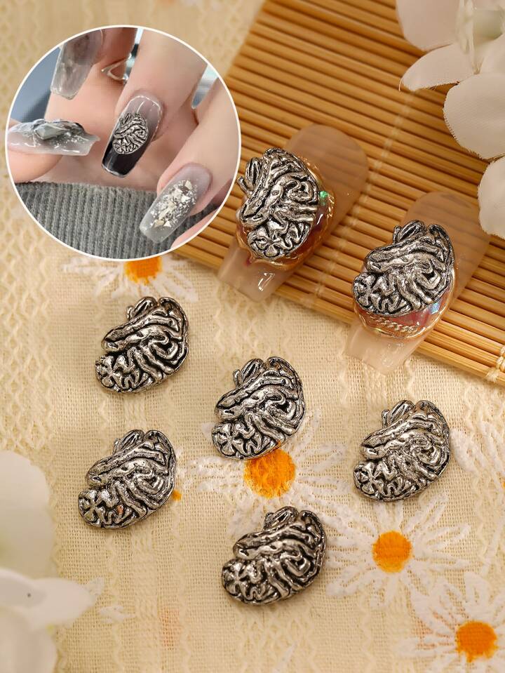 Brain Nail Art