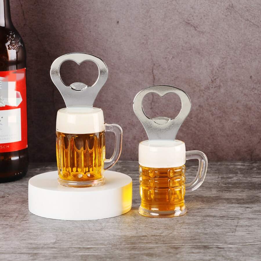 2pcs Realistic Bottle Shaped Magnetic Refrigerator Sticker Bottle ...