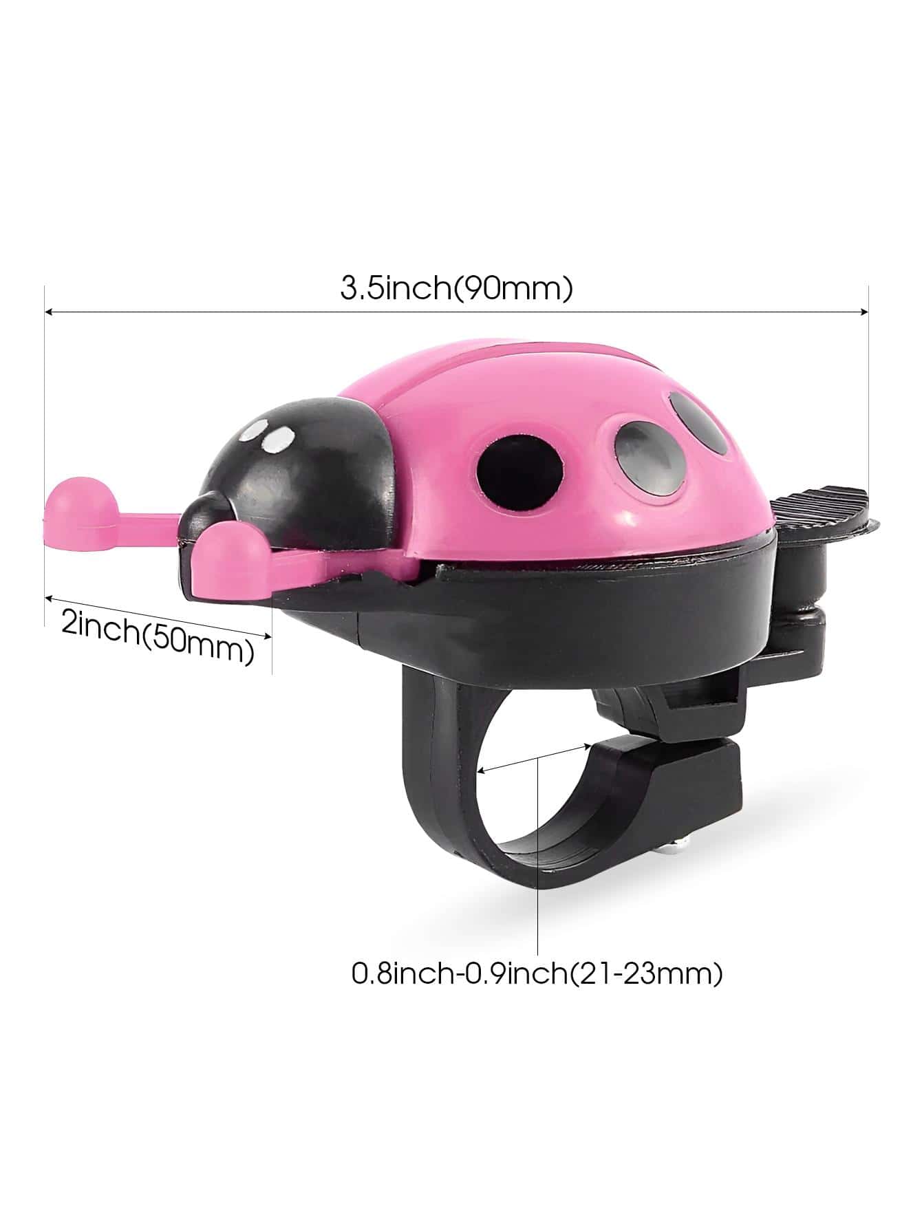 Foldable Ladybug Bicycle Bell, Bike Horn For Safety, Fun Bike Accessory ...