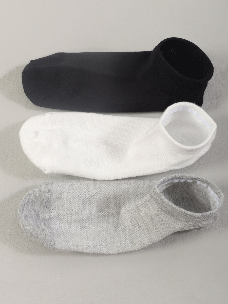 Multicolor Women's Short Socks For Summer, Thin Ankle Socks And Low-cut ...