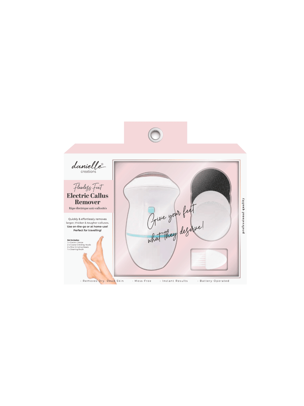 SHEIN Outlet Danielle Creations Electric Pedicure Tool Set 4pc | SHEIN USA