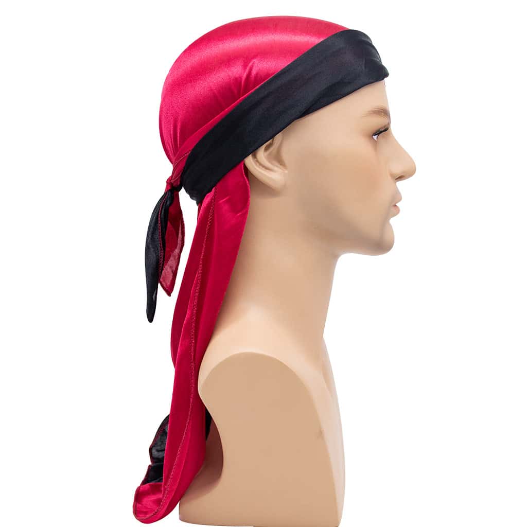 1pc Asymmetric Summer Sun Protection Silky Long Tail Bandana Cap ...