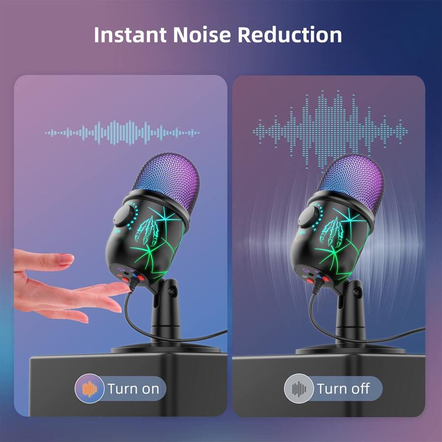 Black USB Laser Mic | SHEIN USA