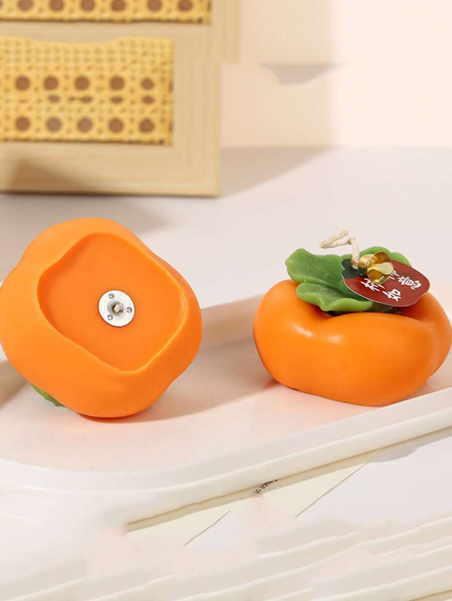 1 pc Persimmon Ruyi scented candle wholesale creative household wedding ...