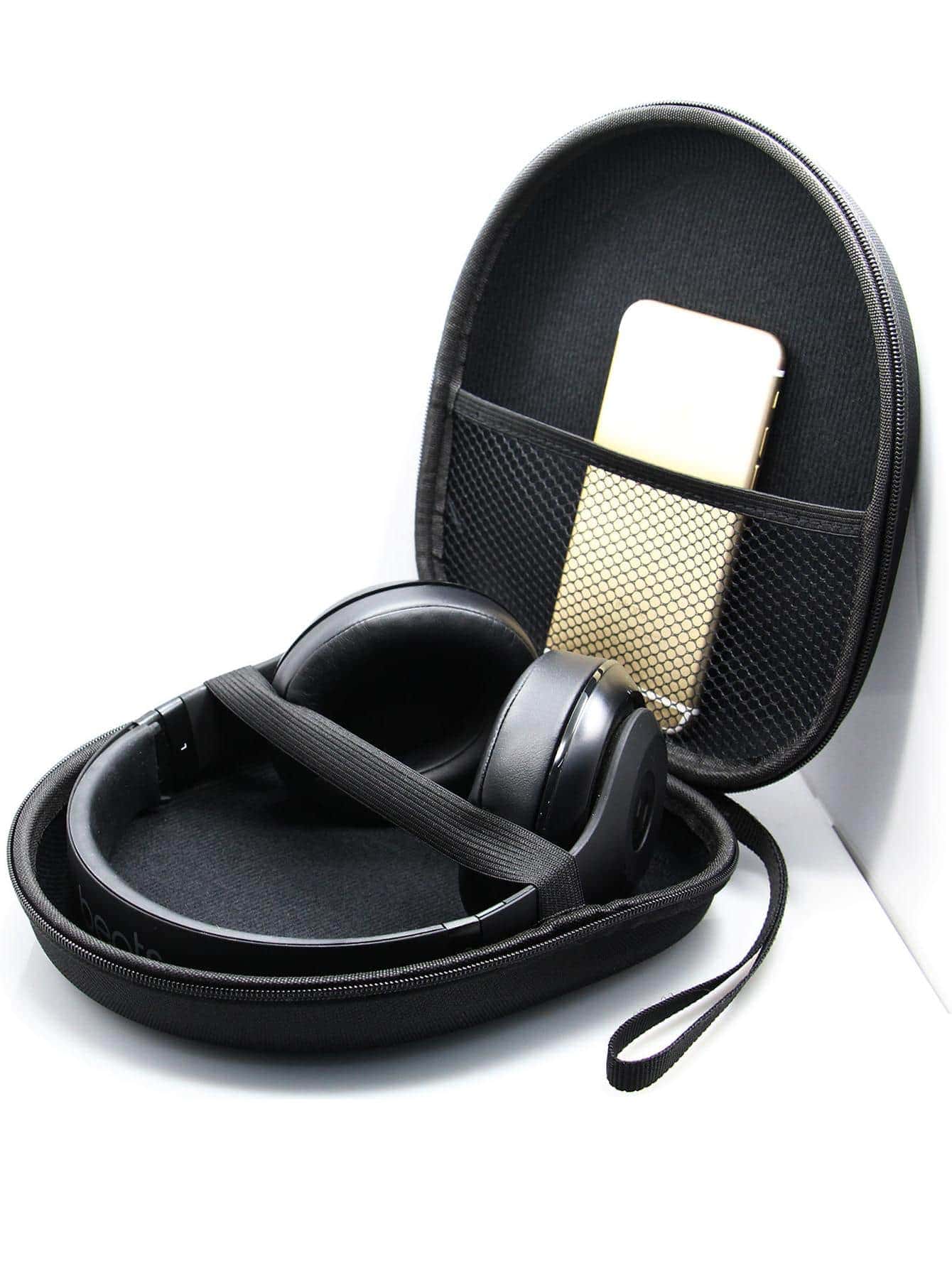 Hard Shell Carrying Headphones Case Headset Travel Bag Shock-Proof EVA ...